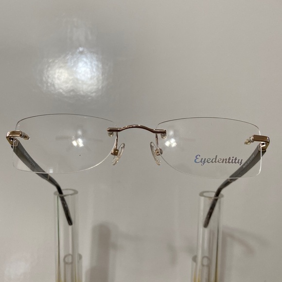 Eyedentity | Accessories | 3pc Buffalo Horn Rimless Eyeglasses Pilot | Poshmark